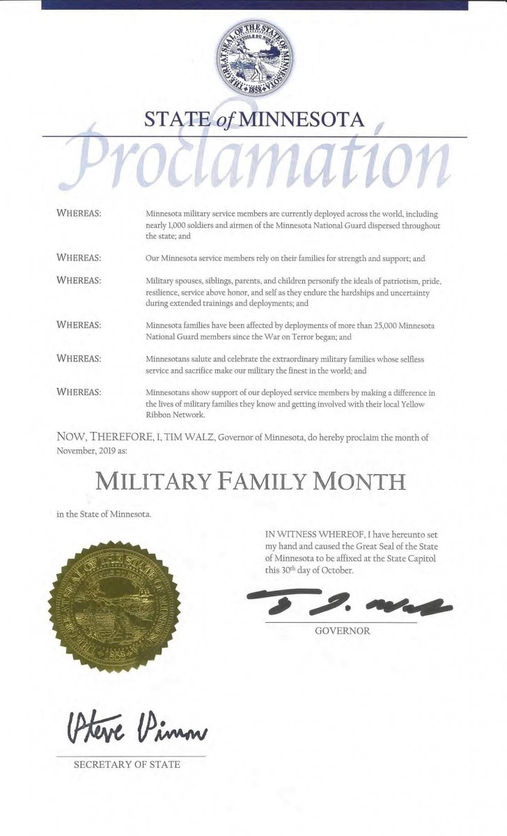 Military Family Month | Minnesota National Guard Enlisted Association